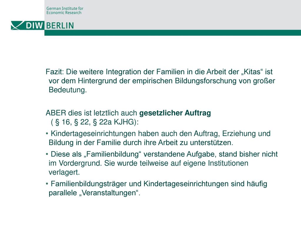 Fazit Einer Empirischen Arbeit